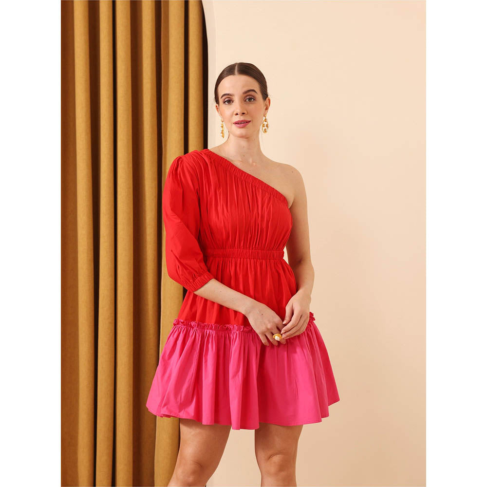 Ashico Gianna Colorblock Summer Dress – Nykaa Fashion