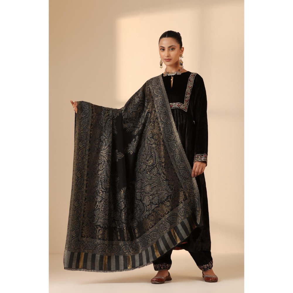Dusala India Tori Cashmere Fine Wool Shawl – Nykaa Fashion