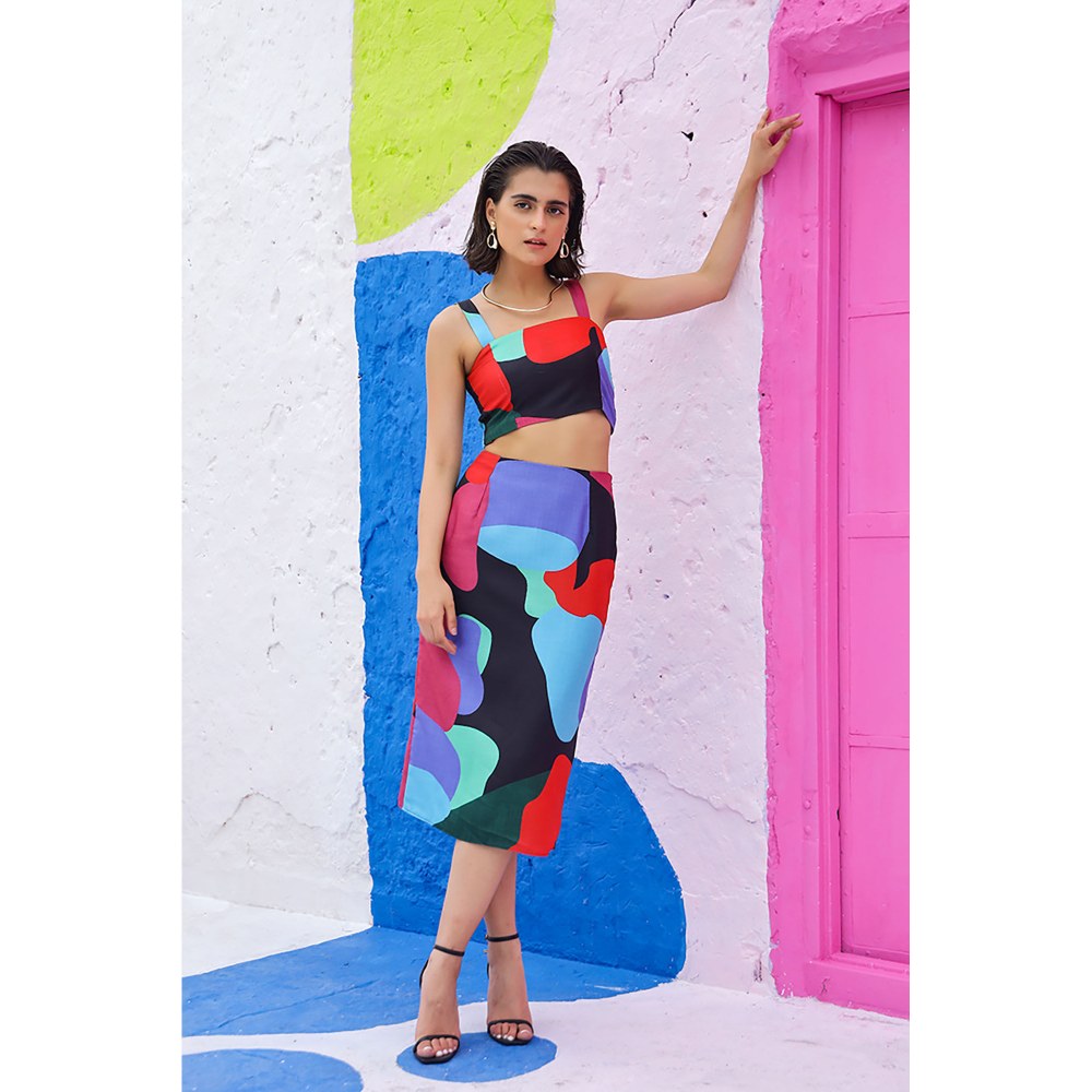 AlterEGO Meris Two to Party Black Co-Ord (Set of 2) – Nykaa Fashion