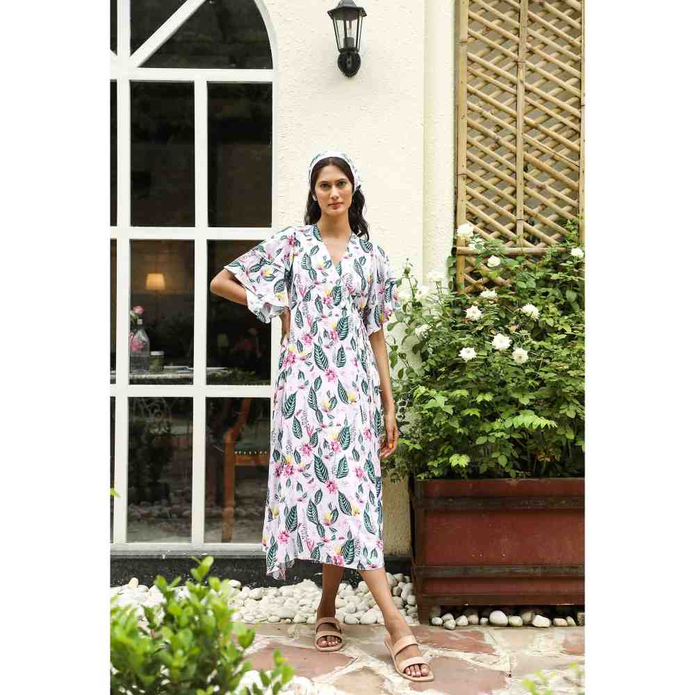 AROOP SHOP INDIA Valerie Wrap Dress – Nykaa Fashion