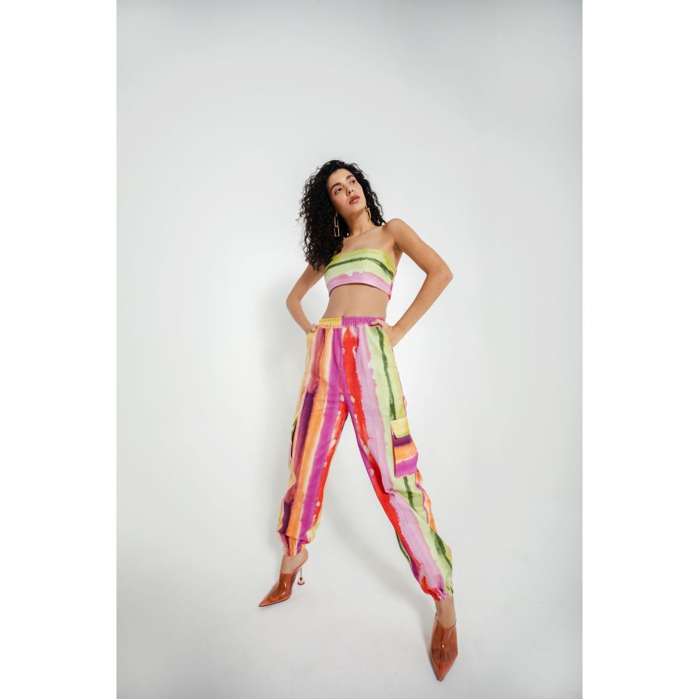 JULY ISSUE Rainbow Co-Ord (Set of 2) – Nykaa Fashion