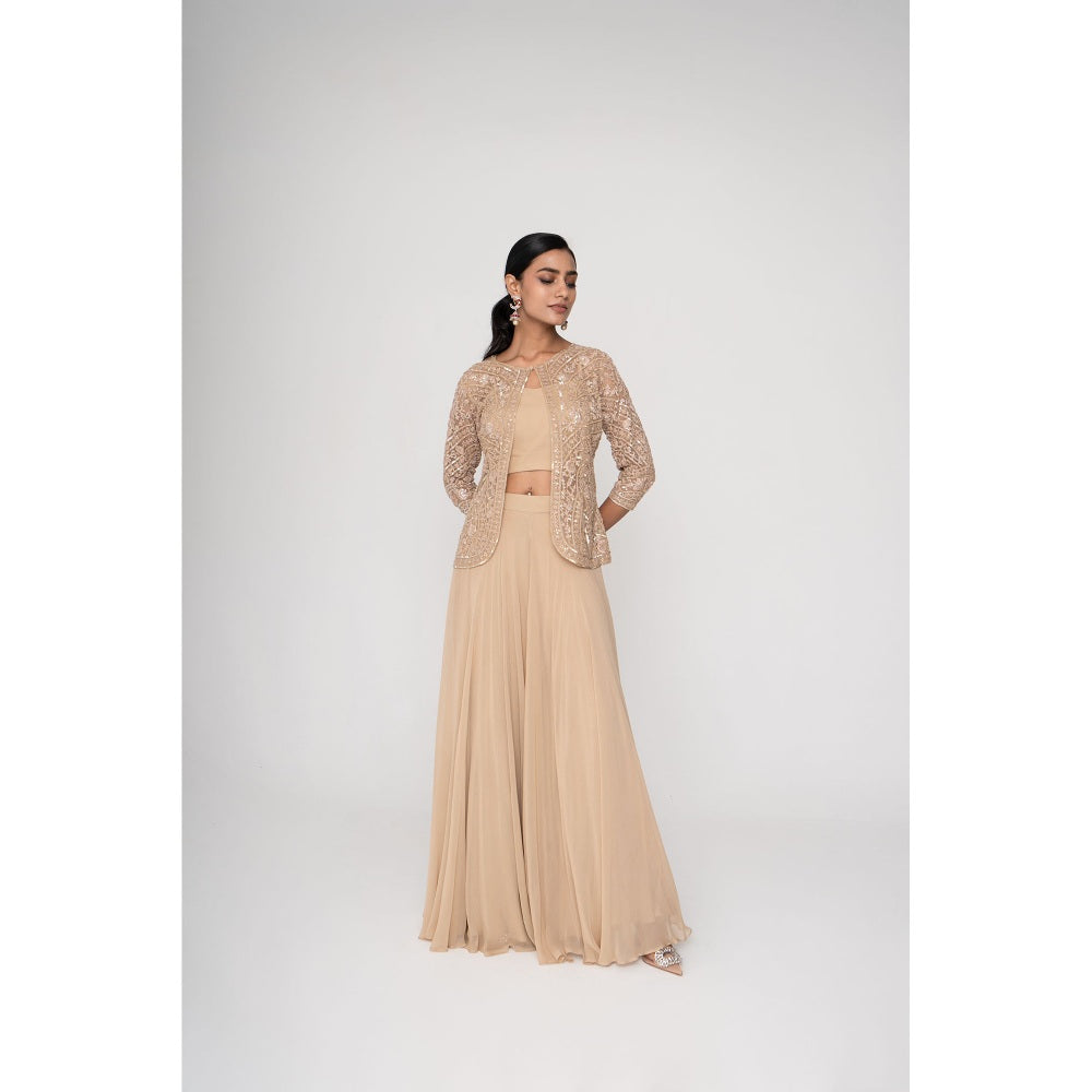 SAISHA Jacket With Sharara (Set of 3) – Nykaa Fashion